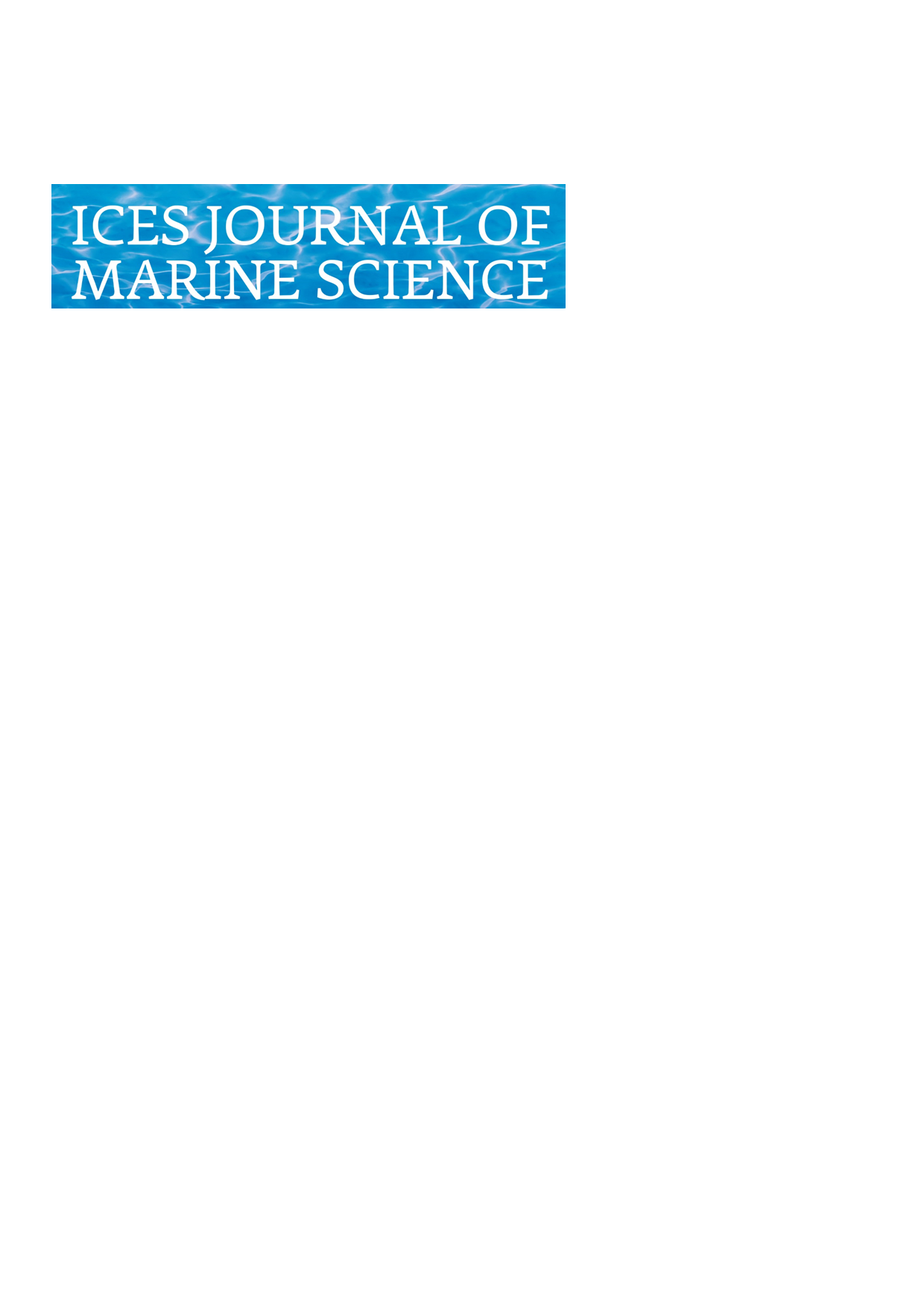 ICES Journal of Marine Science | Bibliothèque universitaire ICES Journal of Marine Science | Bibliothèque universitaire